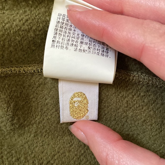 Bape | Sweaters | Bape Camo Hoodie With Patches Mens Xl | Poshmark